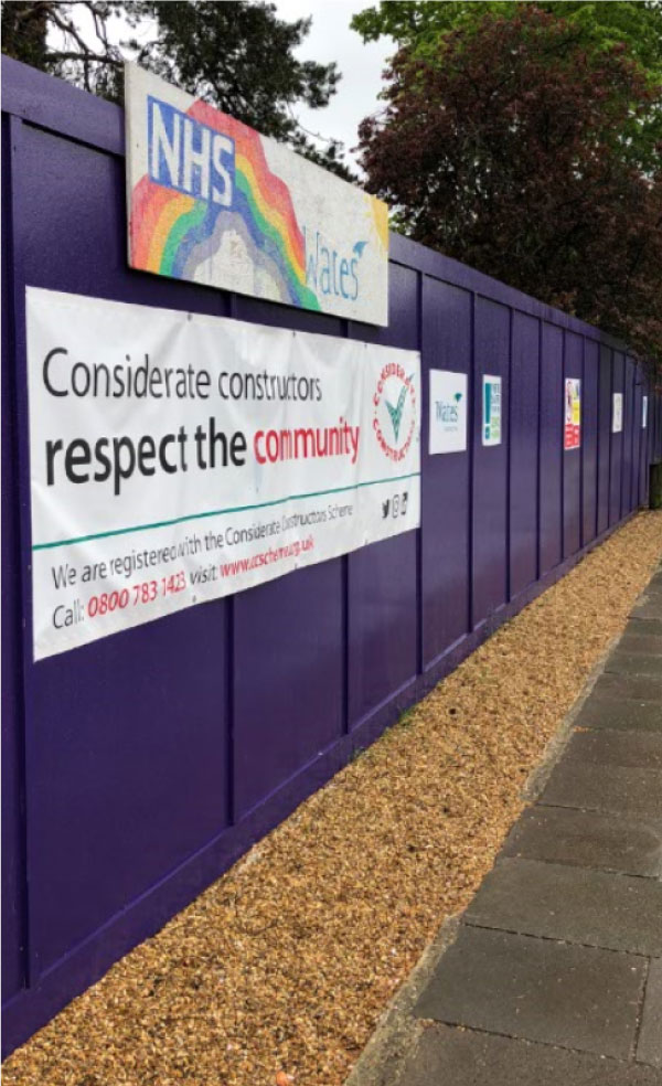 In Ground Timber Hoarding - GSS Management Services Ltd